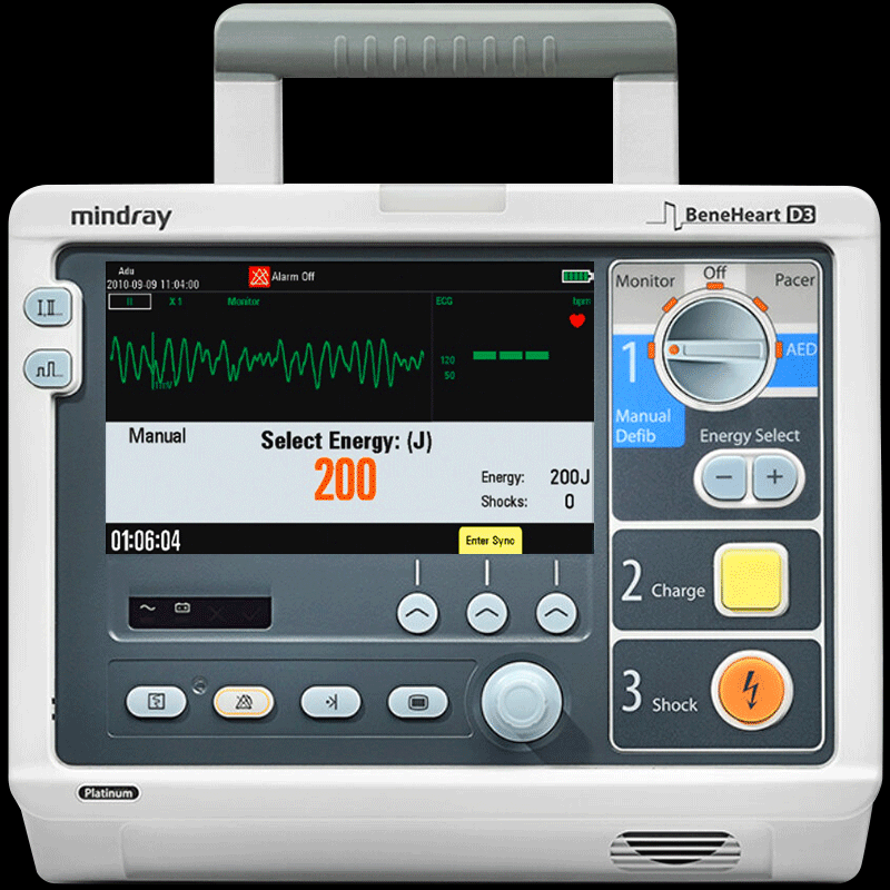 Mindray BeneHeart™ D3 Defibrillator / Monitor | Mako Fire